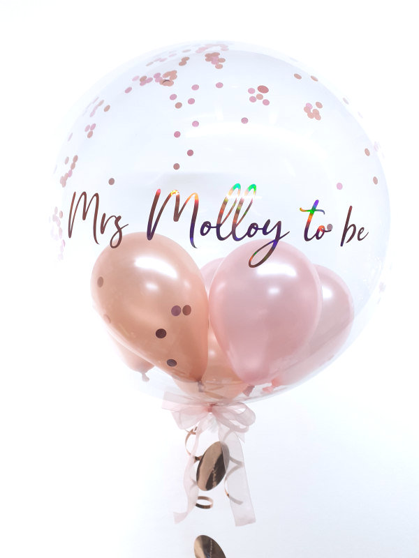 Personalised engagement balloon in a box - Balloons by Celebrations
